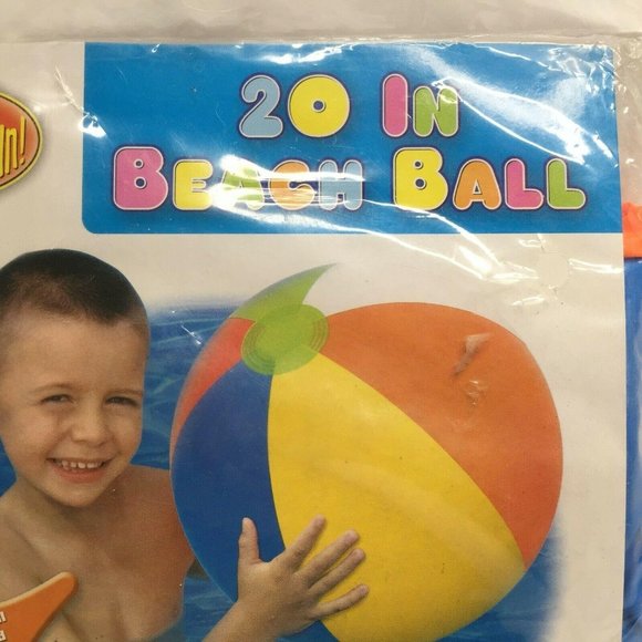 Inflate 4 Fun | Games | Inflate 4 Fun 2 Inch Beach Ball Pool Toy Sturdy ...